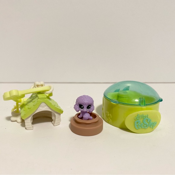 Hasbro | Toys | Lps Mini Poodle Dog House Case Littlest Pet Shop Blind ...